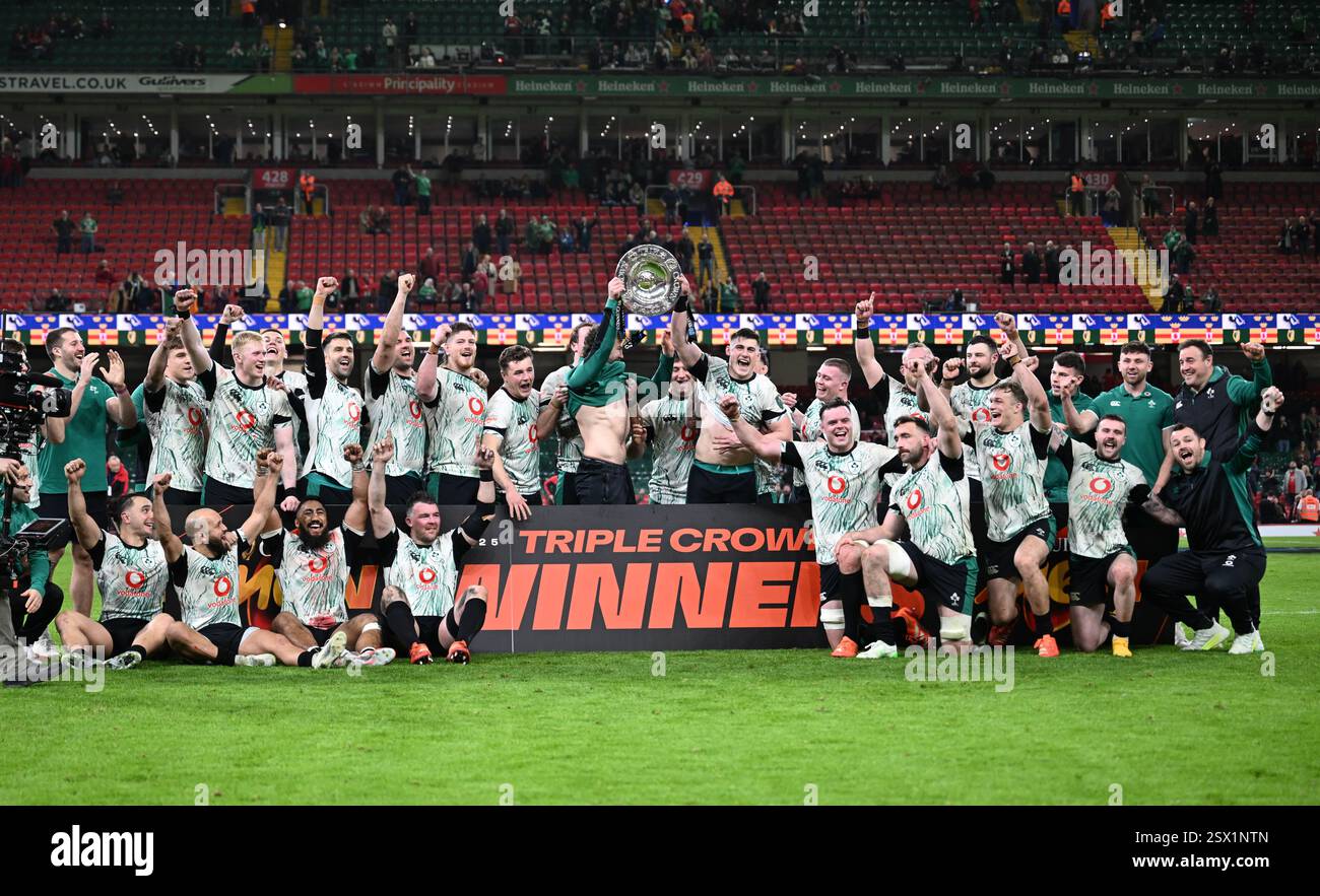 22nd February 2025; Principality Stadium, Cardiff, Wales: Six Nations ...