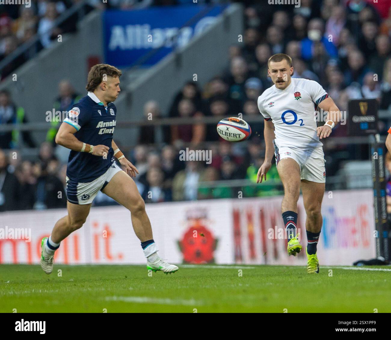 22nd February 2025; Allianz Stadium, London, England: Six Nations ...