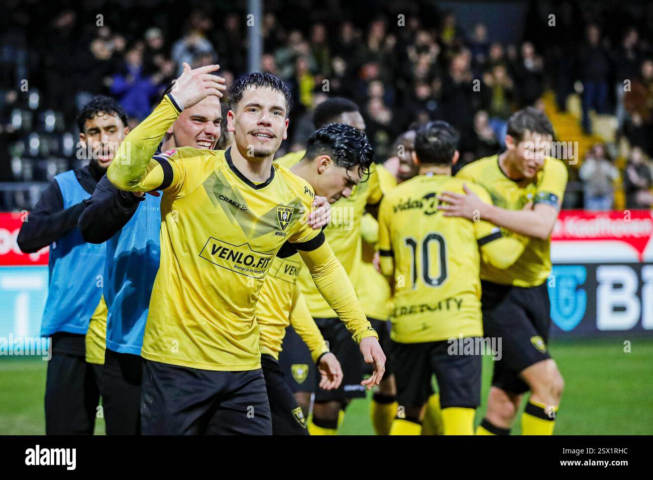 Venlo, Netherlands. 22nd Feb, 2025. VENLO, 22-02-2025, Covebo Stadium ...