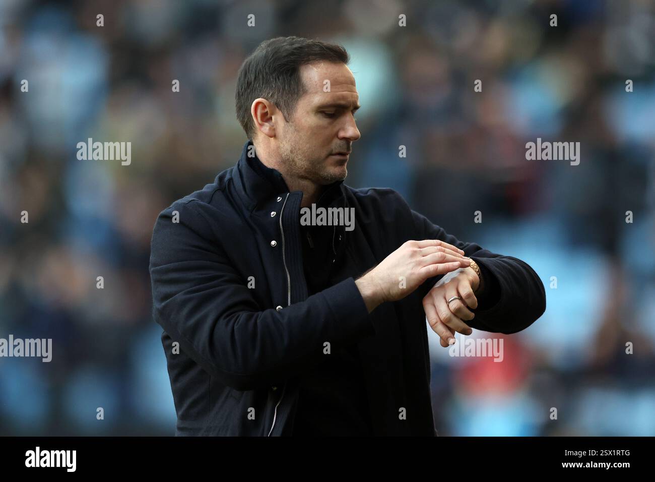 Coventry City head coach Frank Lampard during the Sky Bet Championship ...