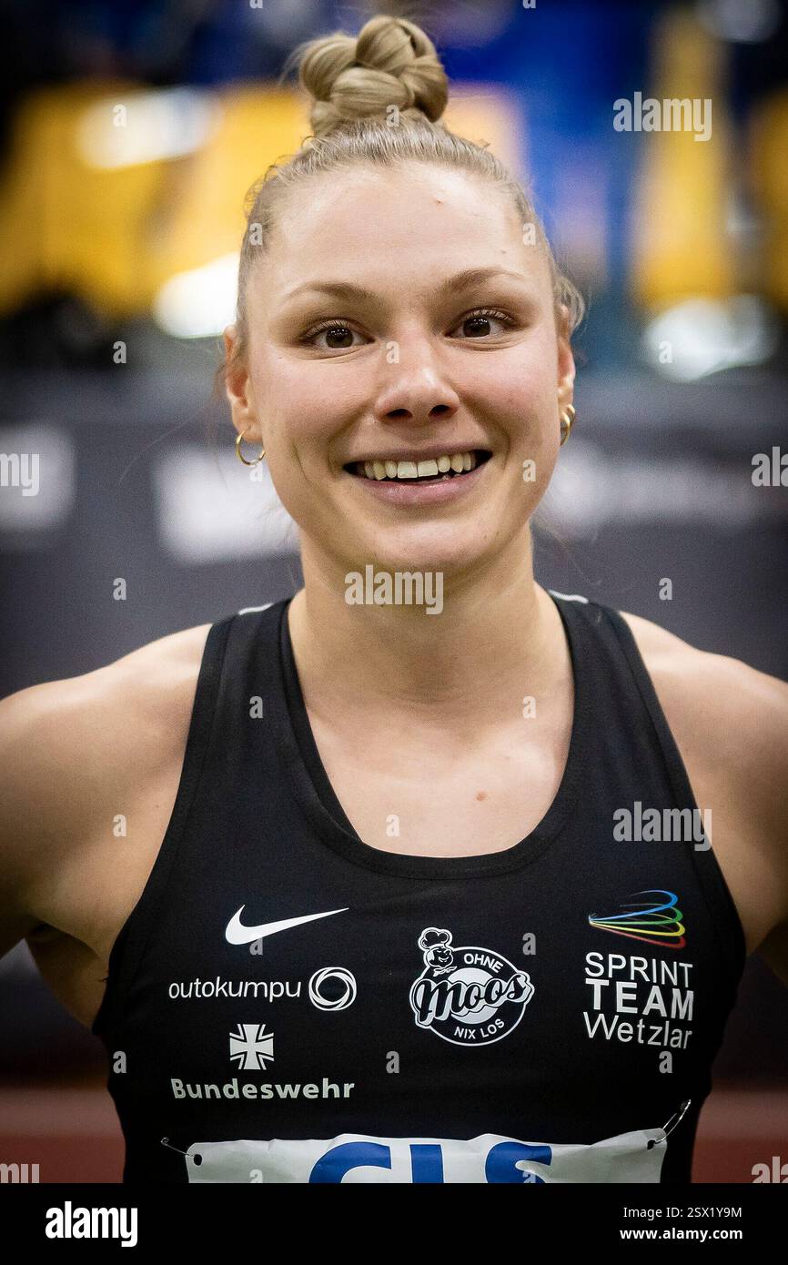 Lisa Mayer (Sprintteam Wetzlar) ist deutsche Vize-Hallenmeisterin ...