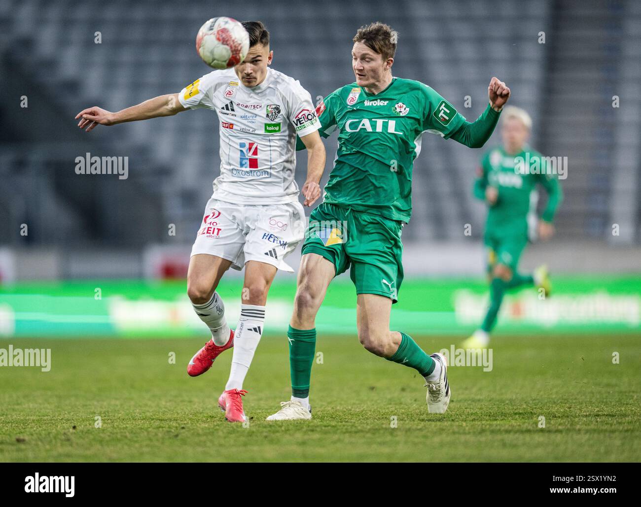 ABD0198 20250222 - INNSBRUCK - ÖSTERREICH: v.l. Adis Jasic (RZ Pellets ...