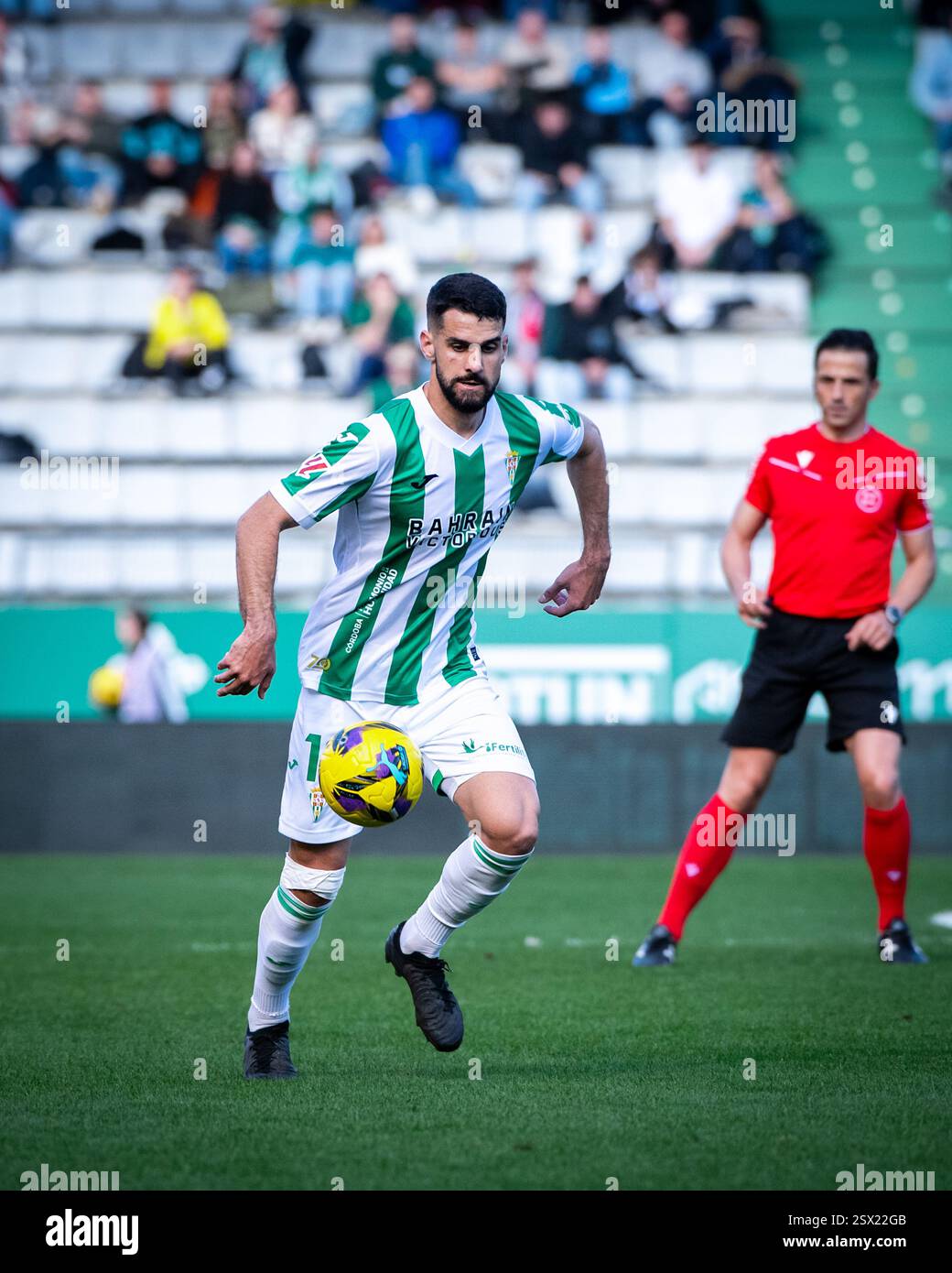 Ferrol, Spain. 22 February, 2025. Liga Hypermotion, Racing Club Ferrol ...