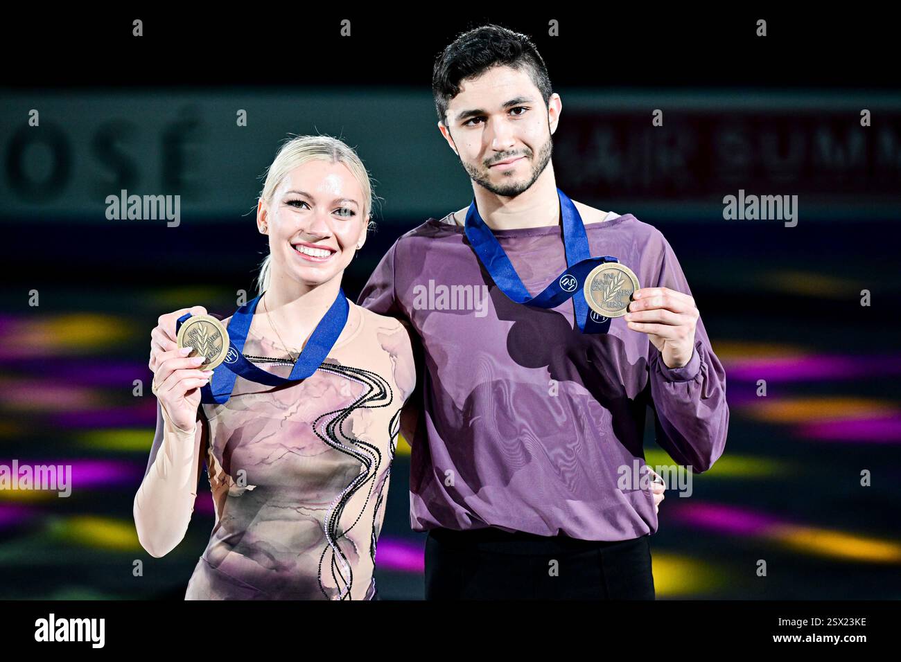 Ice Dance Awards, Marjorie LAJOIE & Zachary LAGHA (CAN) third place ...