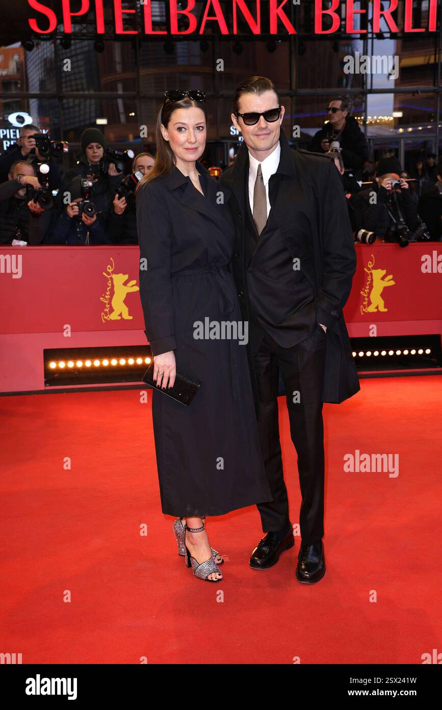 Alexandra Maria Lara und Sam Riley bei der Ankunft zur Abschluss Feier ...