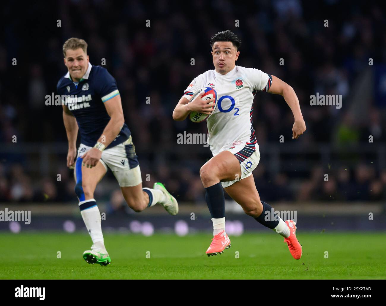 Six nations 2025 england v scotland hi-res stock photography and images ...