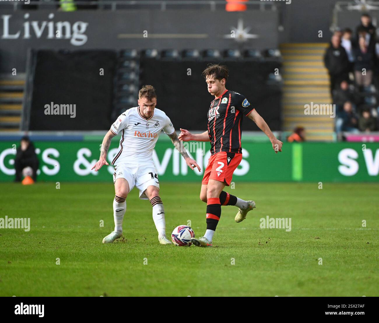 Swansea.com Stadium, Swansea, UK. 22nd Feb, 2025. EFL Championship ...