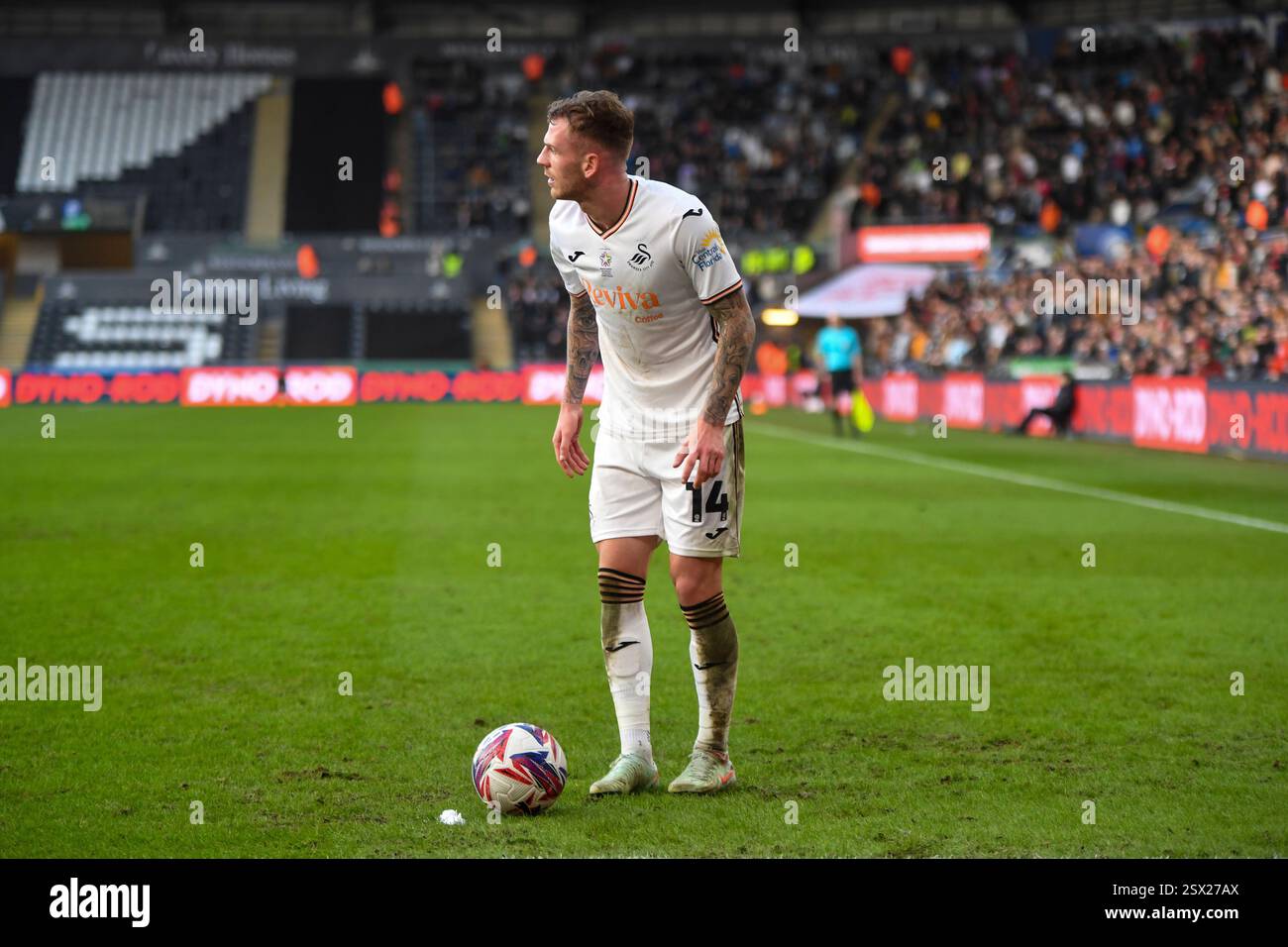 Swansea.com Stadium, Swansea, UK. 22nd Feb, 2025. EFL Championship ...