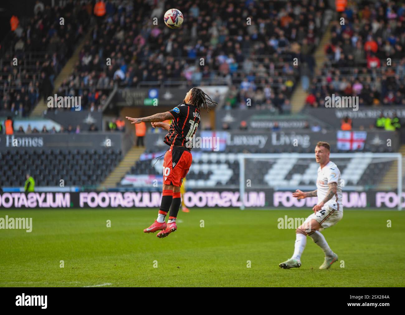 22nd February 2025; Swansea.com Stadium, Swansea, Wales; EFL ...