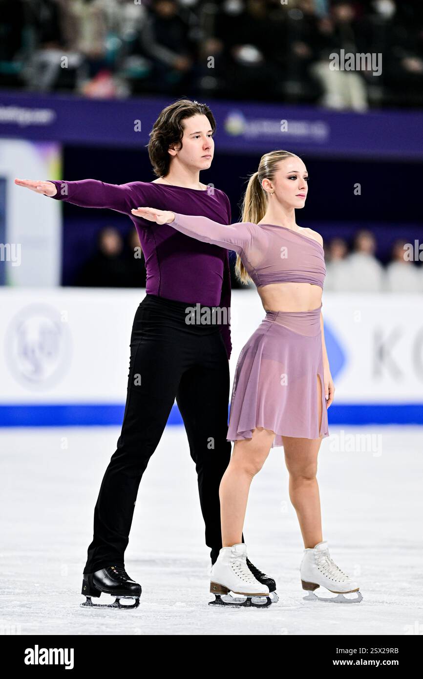 Emilea ZINGAS & Vadym KOLESNIK (USA), during Ice Dance Free Dance, at ...