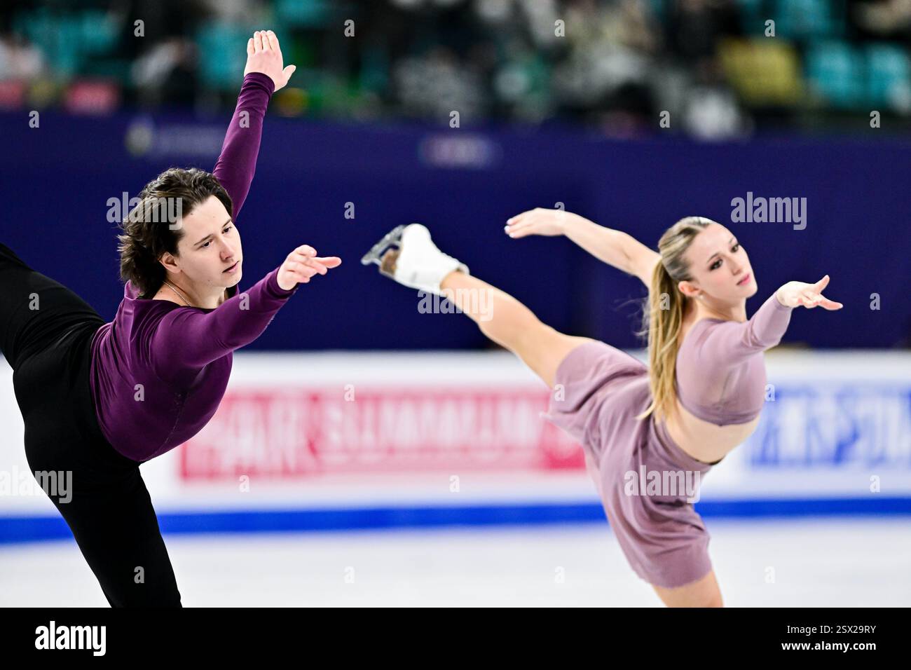 Emilea ZINGAS & Vadym KOLESNIK (USA), during Ice Dance Free Dance, at ...