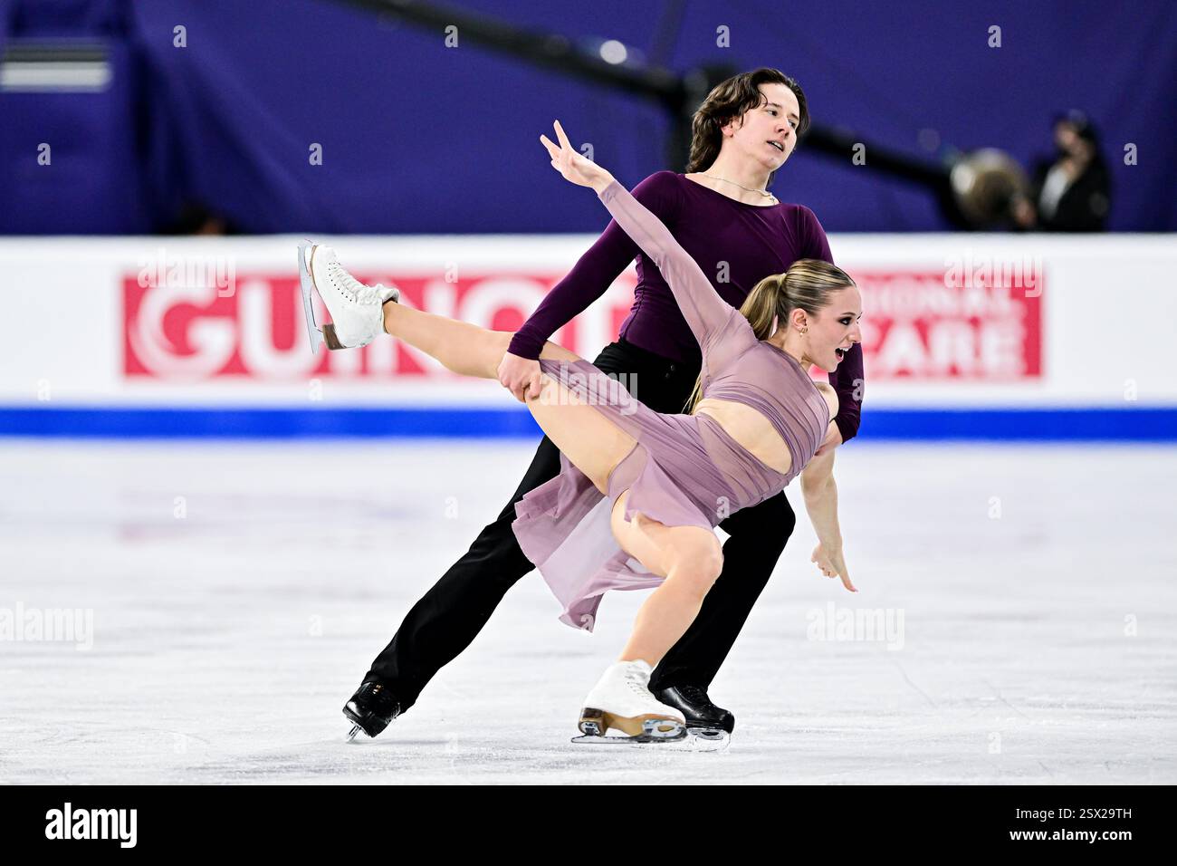 Emilea ZINGAS & Vadym KOLESNIK (USA), during Ice Dance Free Dance, at ...