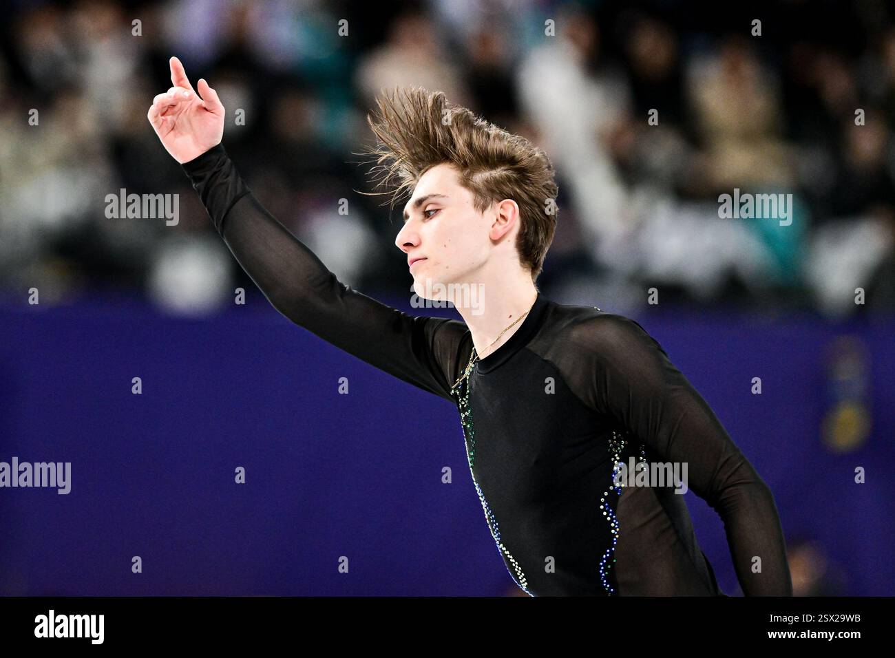 Roman SADOVSKY (CAN), during Men Free Skating, at the ISU Four ...
