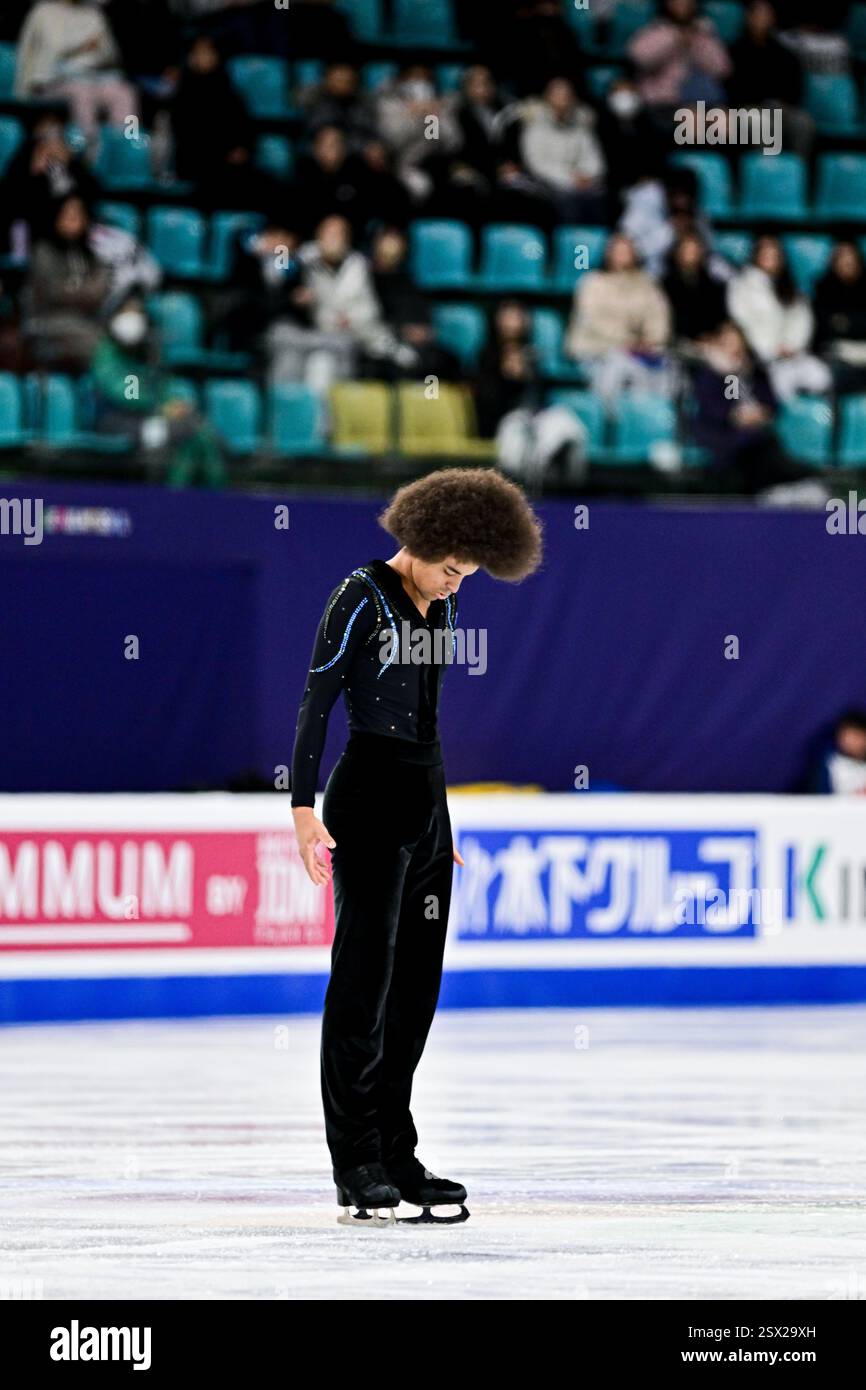 Darian KAPTICH (AUS), during Men Free Skating, at the ISU Four ...