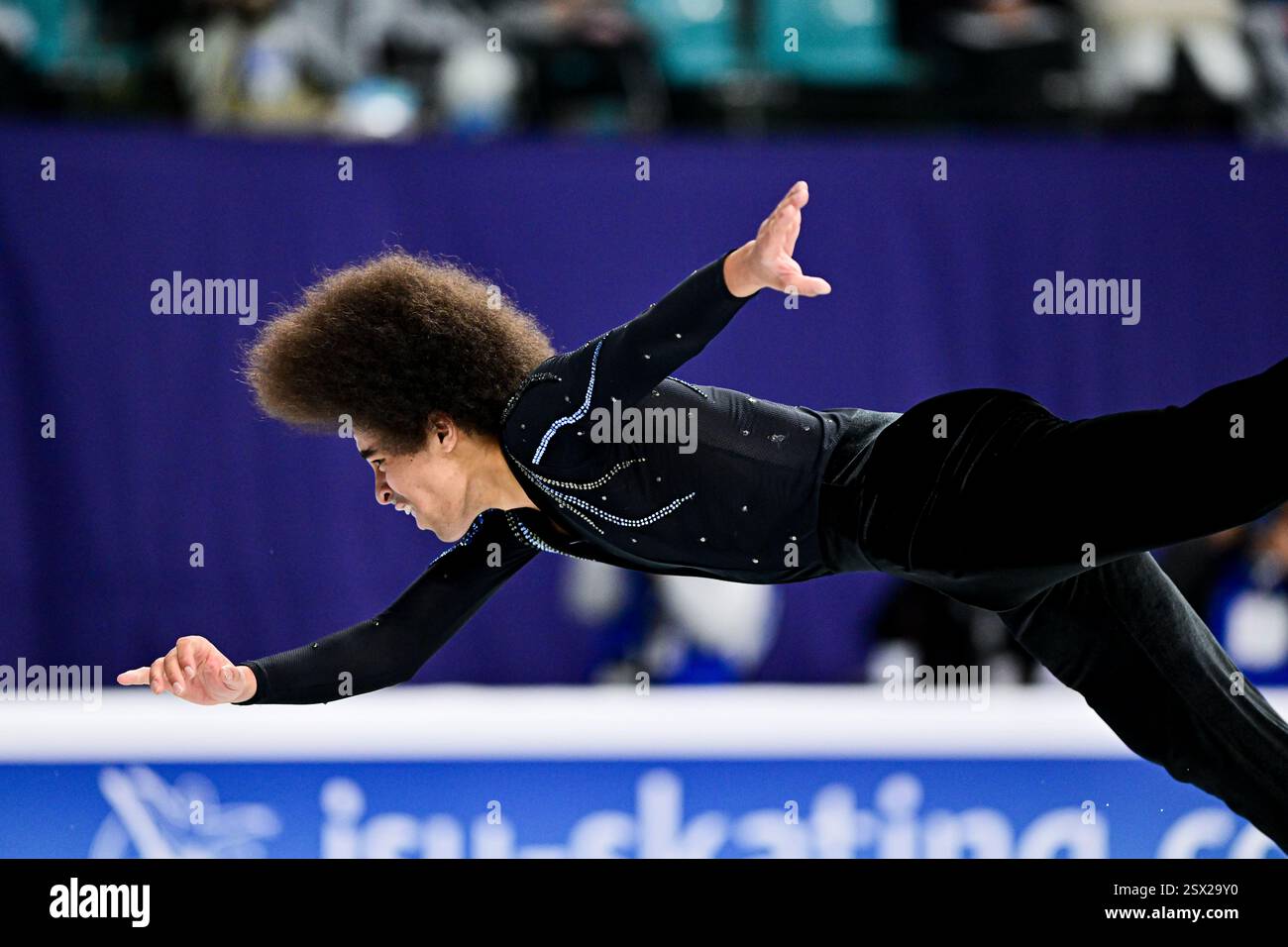 Darian KAPTICH (AUS), during Men Free Skating, at the ISU Four ...