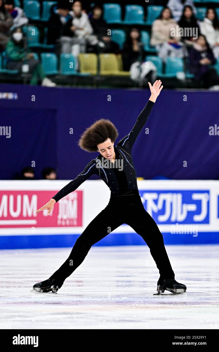 Darian KAPTICH (AUS), during Men Free Skating, at the ISU Four ...