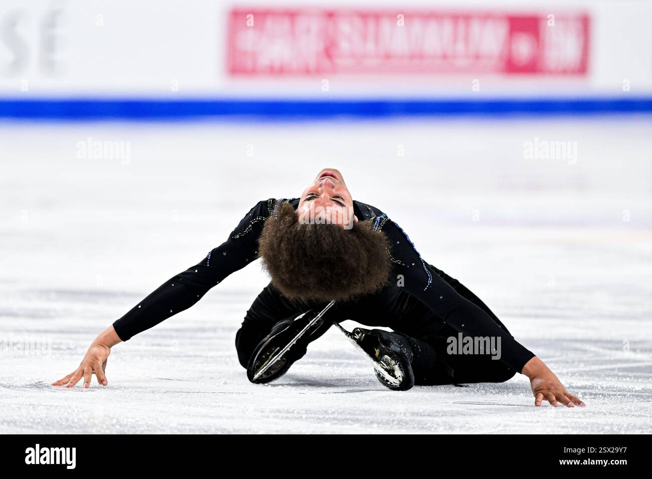 Darian KAPTICH (AUS), during Men Free Skating, at the ISU Four ...