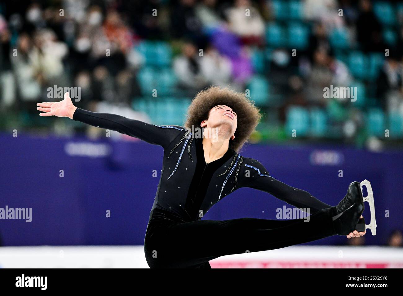 Darian KAPTICH (AUS), during Men Free Skating, at the ISU Four ...