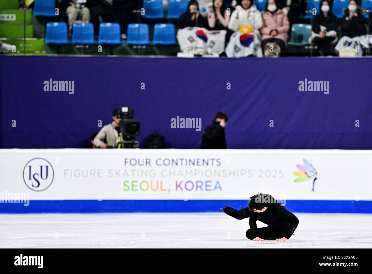 Camden PULKINEN (USA), during Men Free Skating, at the ISU Four ...