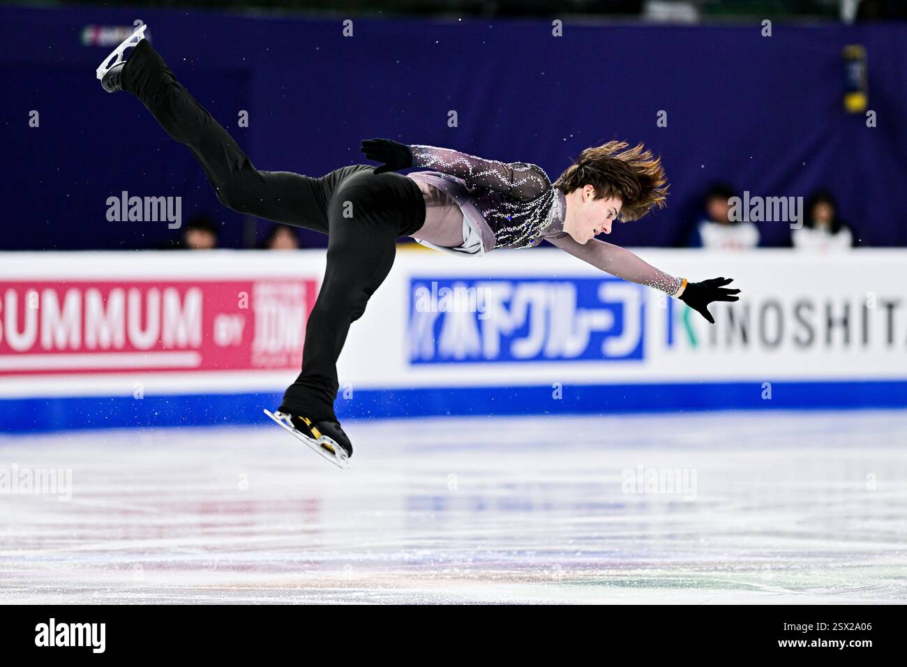 Douglas GERBER (AUS), during Men Free Skating, at the ISU Four ...