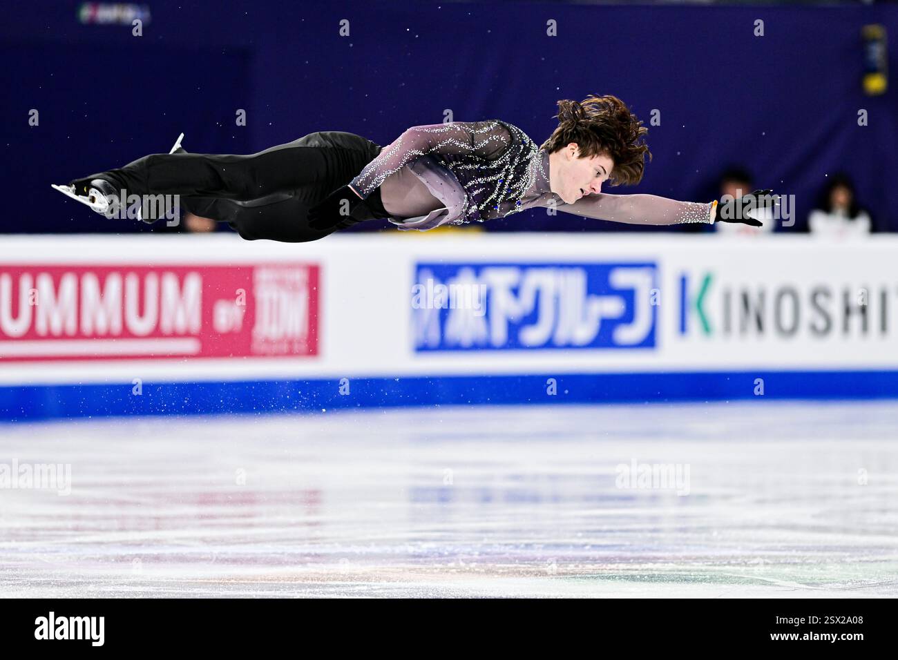 Douglas GERBER (AUS), during Men Free Skating, at the ISU Four ...
