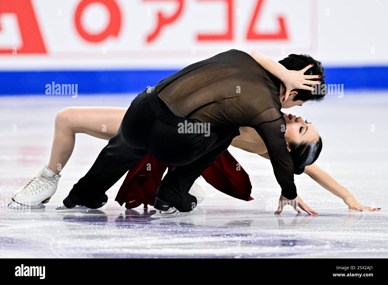 Hannah LIM & Ye QUAN (KOR), during Ice Dance Free Dance, at the ISU ...
