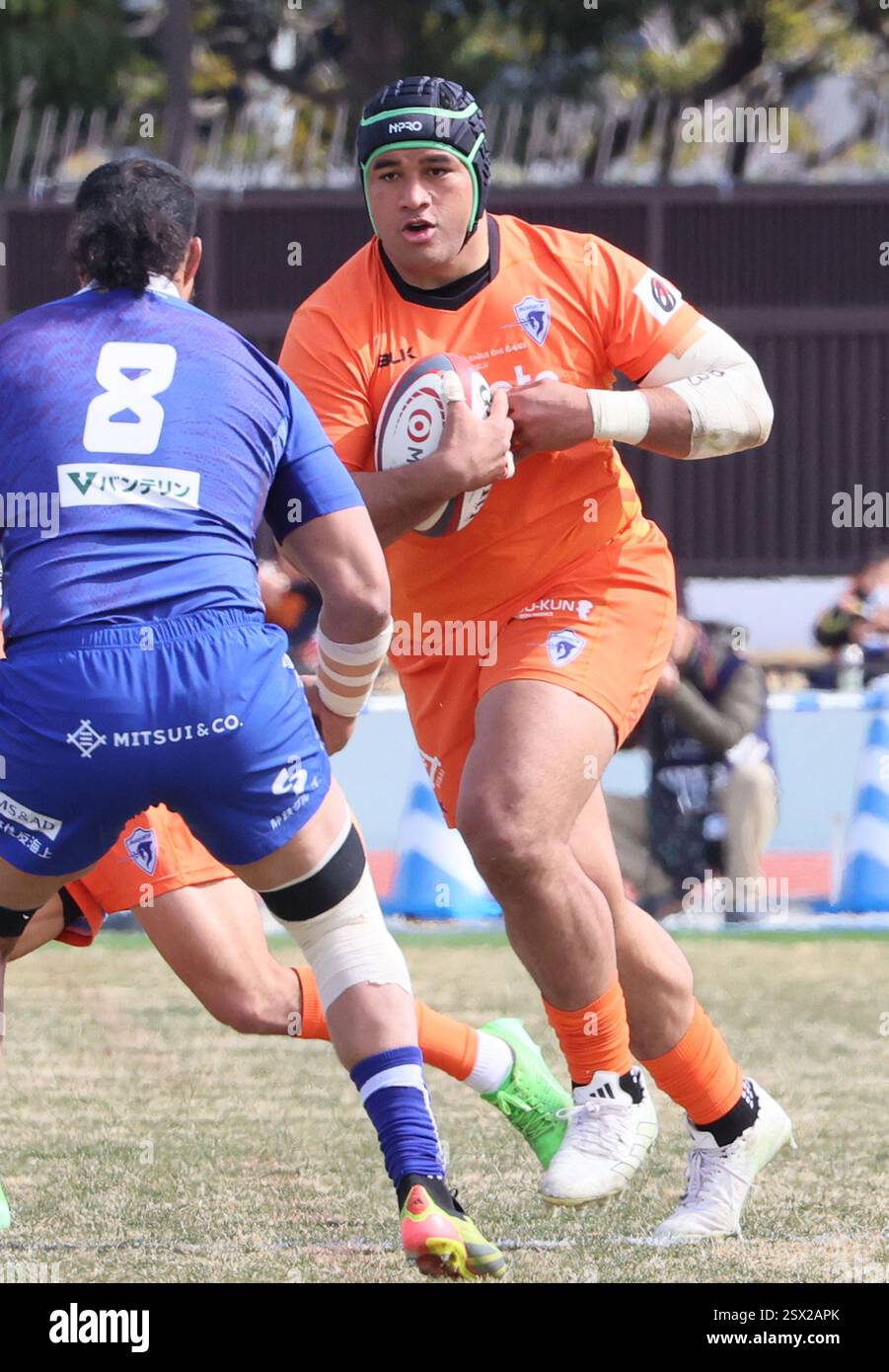 Tokyo, Japan. 22nd Feb, 2025. Kubota Spears Funabashi Tokyo-bay prop ...