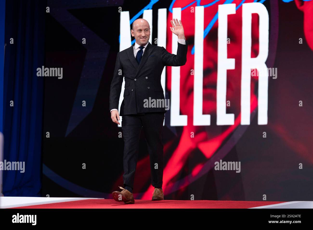 White House deputy chief of policy Stephen Miller attends the ...