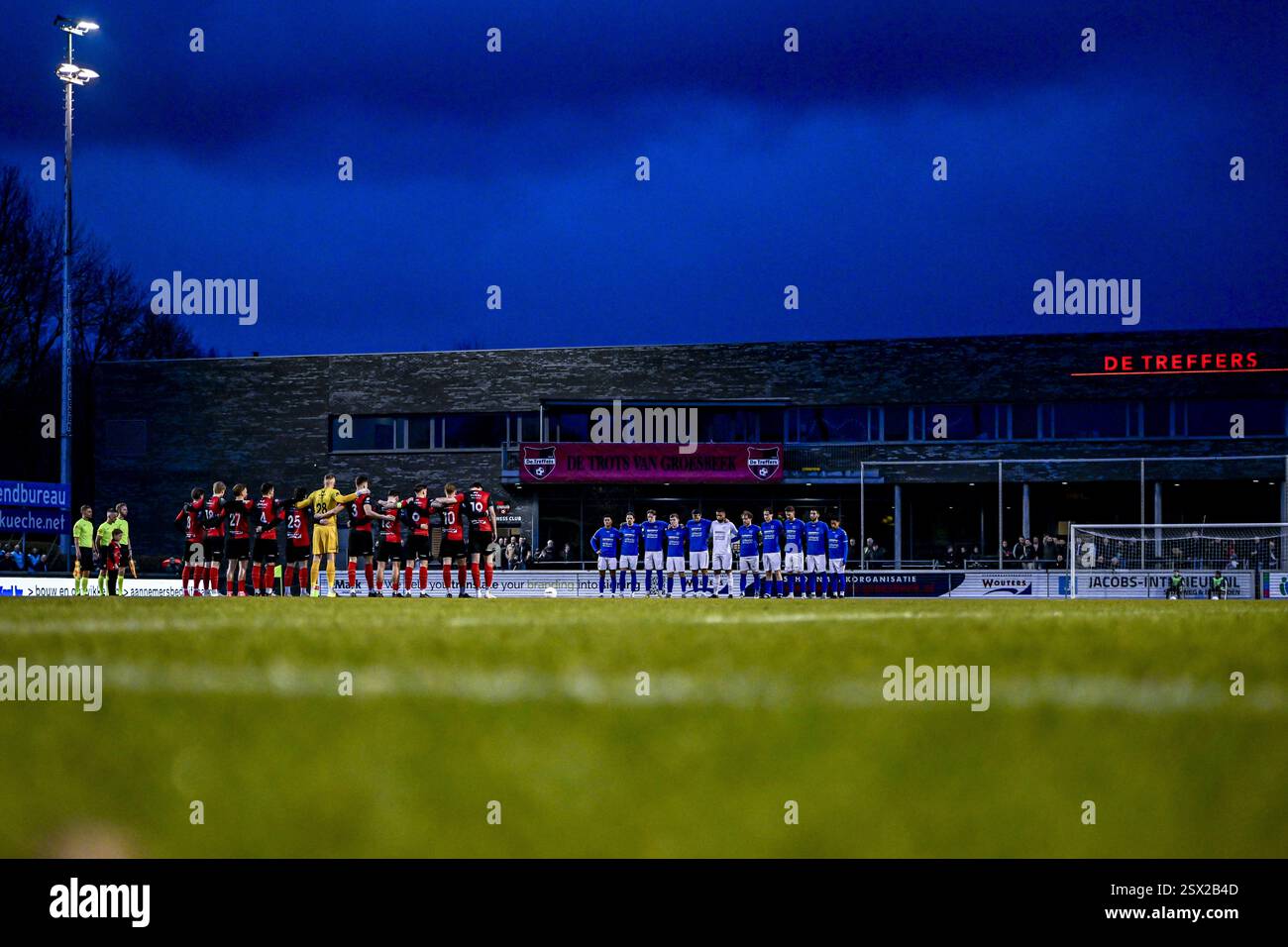 Groesbeek, Nederland. 22nd Feb, 2025. GROESBEEK, 22-02-2025, Sportpark ...