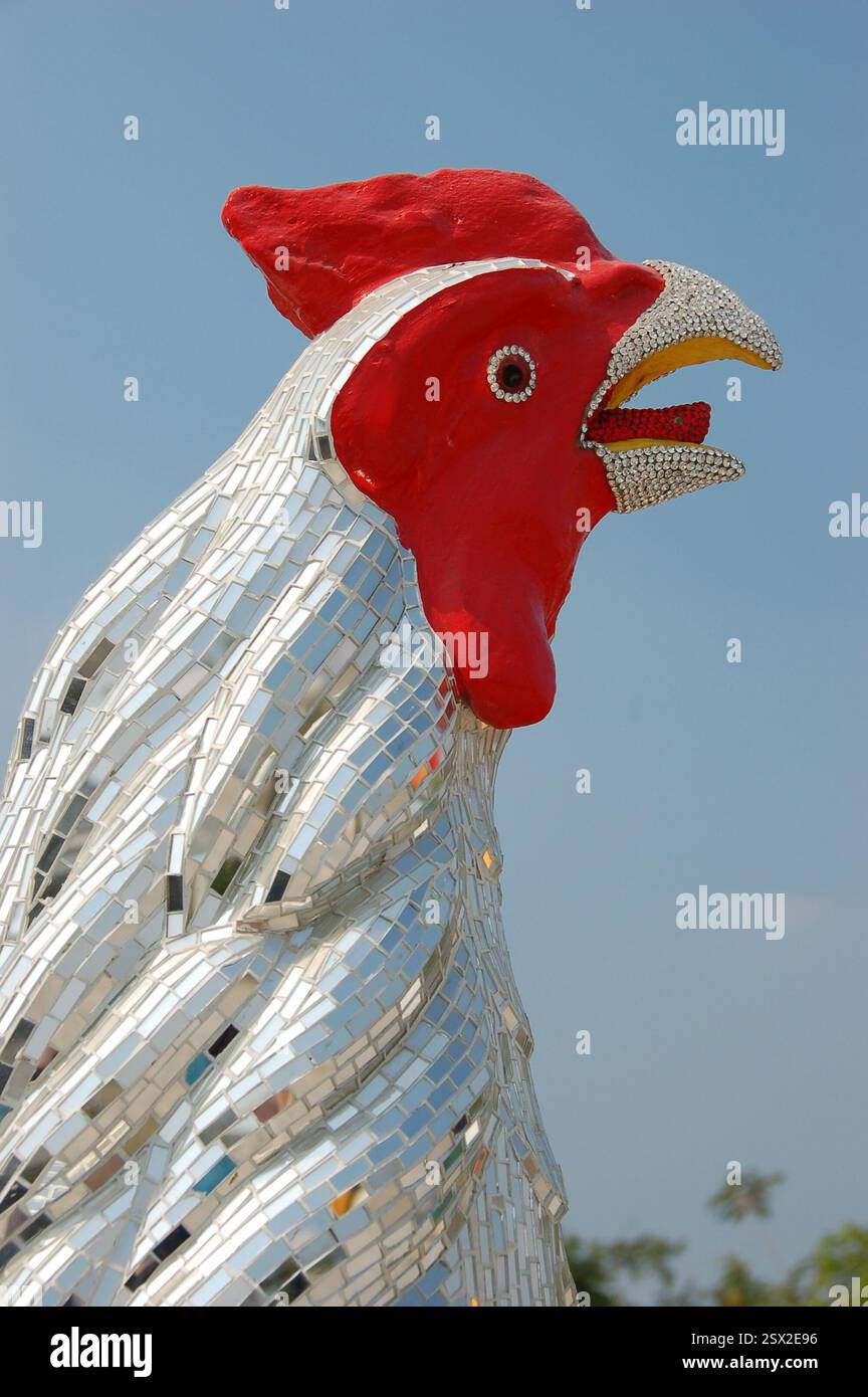 Rooster symbolism ayutthaya hi-res stock photography and images - Alamy