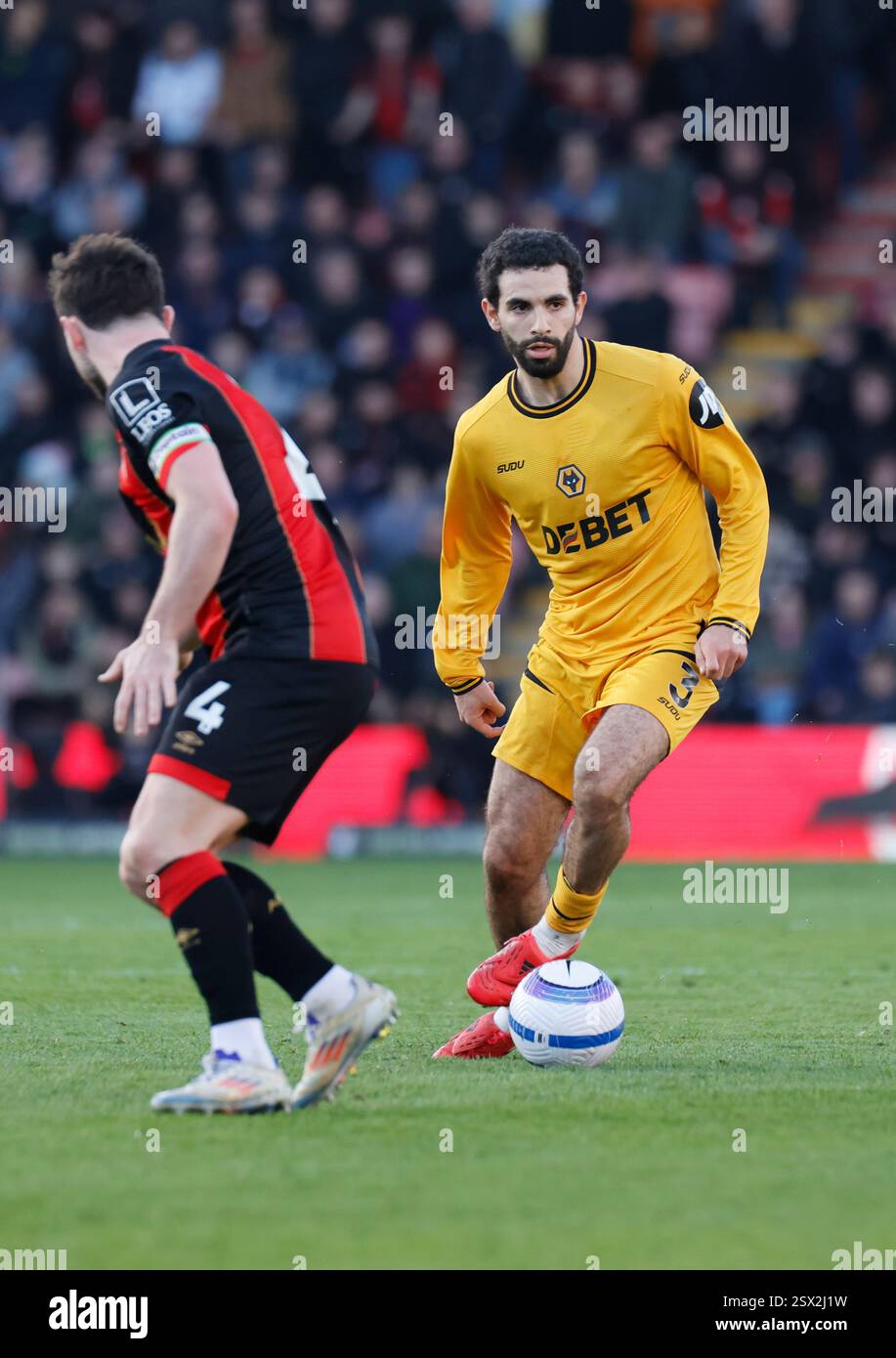Vitality Stadium, Boscombe, Dorset, UK. 22nd Feb, 2025. Premier League ...