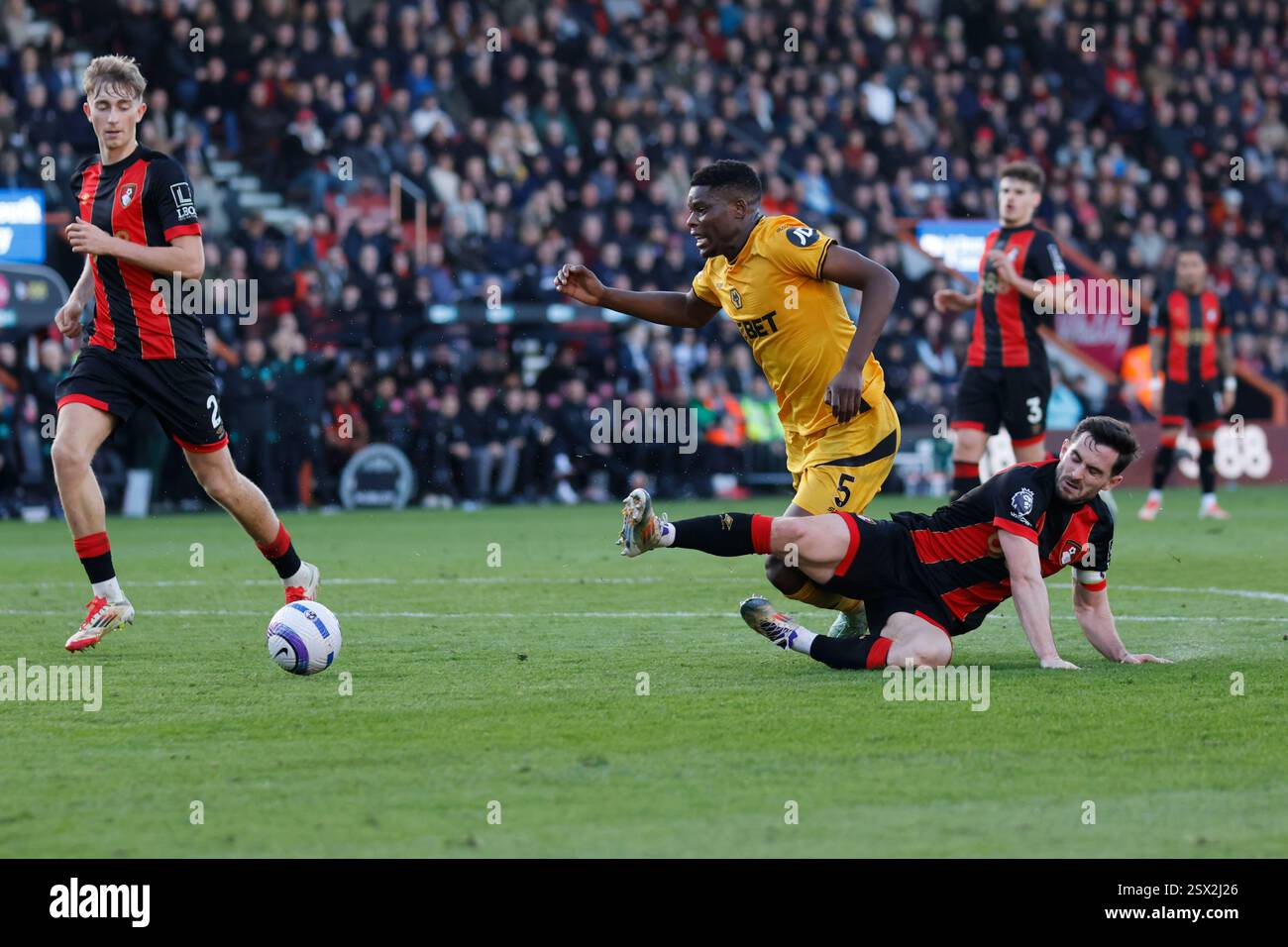 Vitality Stadium, Boscombe, Dorset, UK. 22nd Feb, 2025. Premier League ...