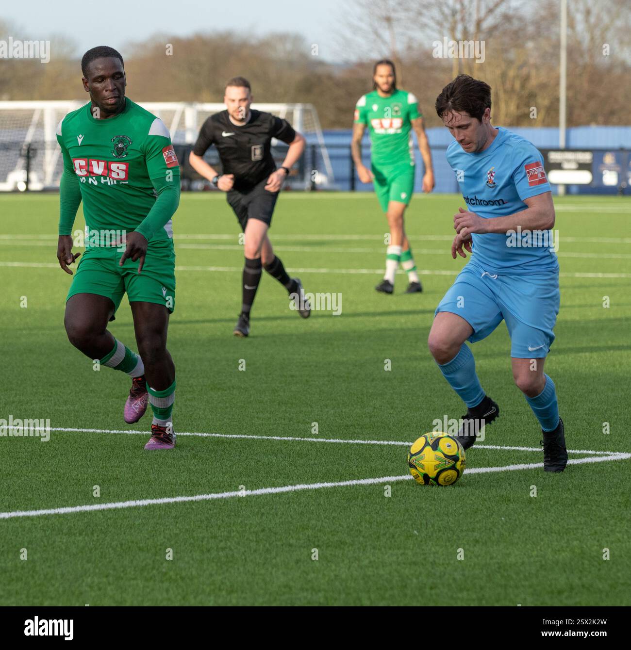 Brentwood uk Essex 22nd Feb 2025 Brentwood Town football club ISTHMIAN LEAGUE- NORTH DIVISION ...