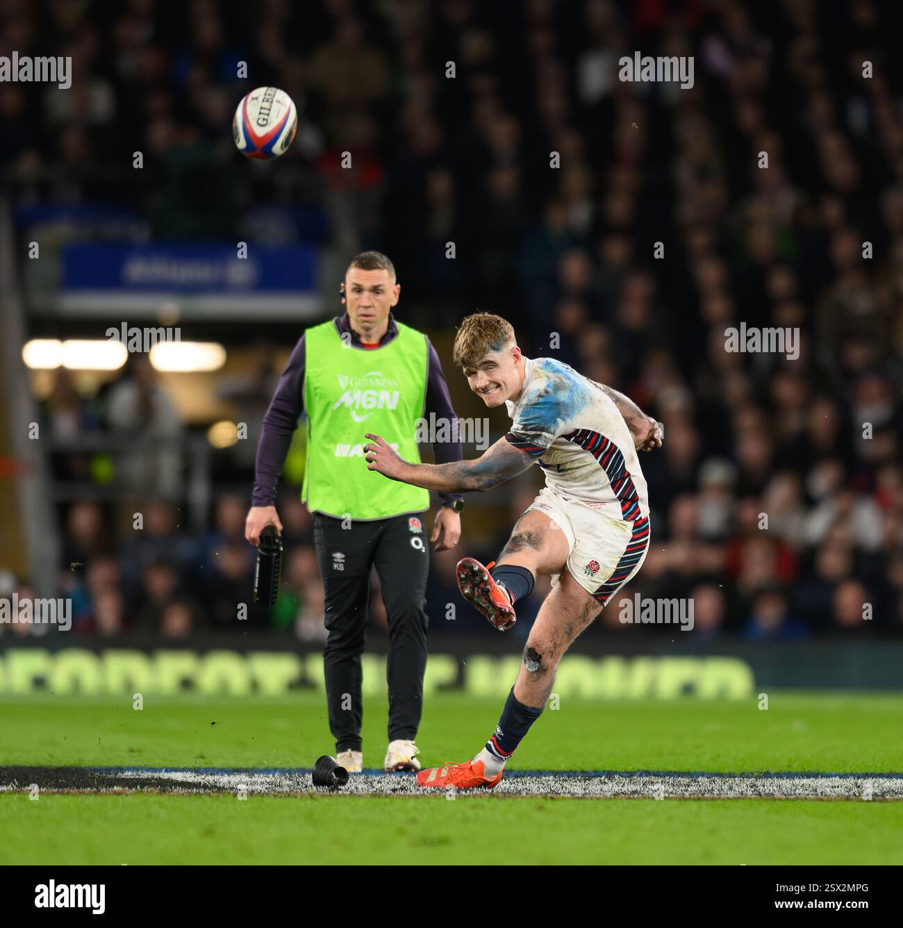 London, UK. 22nd Feb, 2025. England v Scotland - Six Nations ...