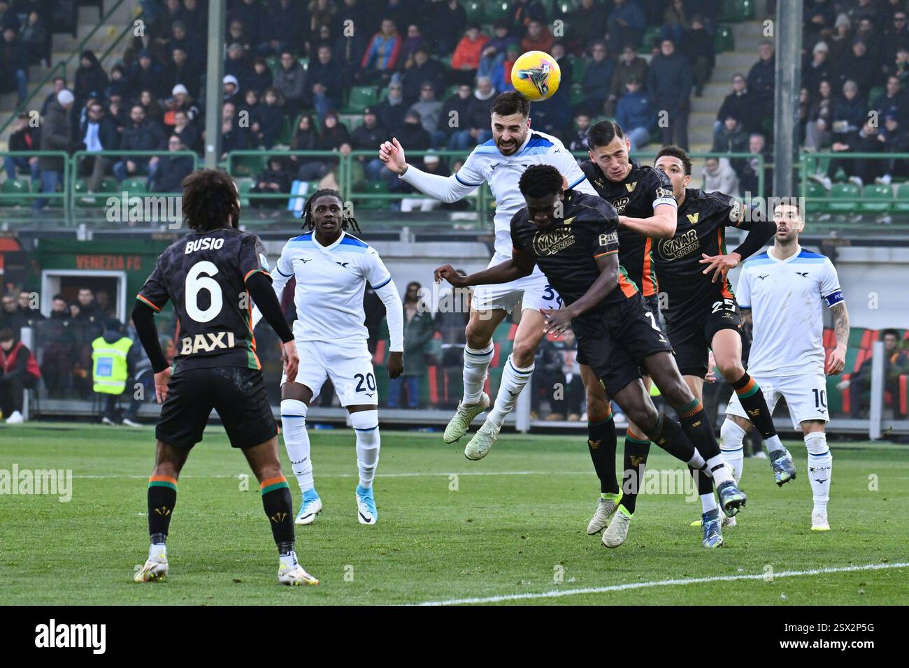 Mario Gila of S.S. Lazio is in action during the 26th day of the Serie ...