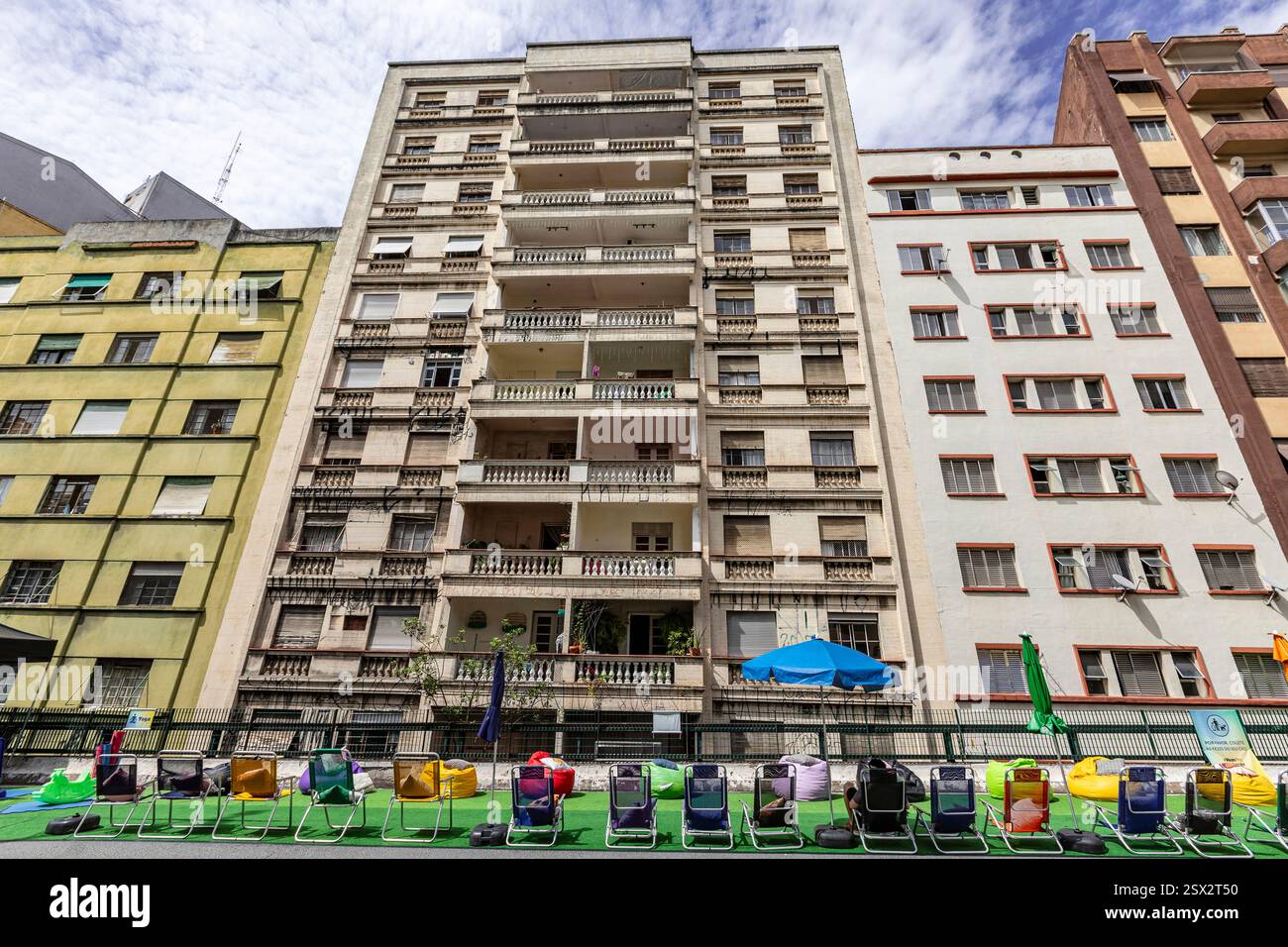 Sao Paulo Brazil - jan26, 2025 - Place to rest and sunbathe during ...