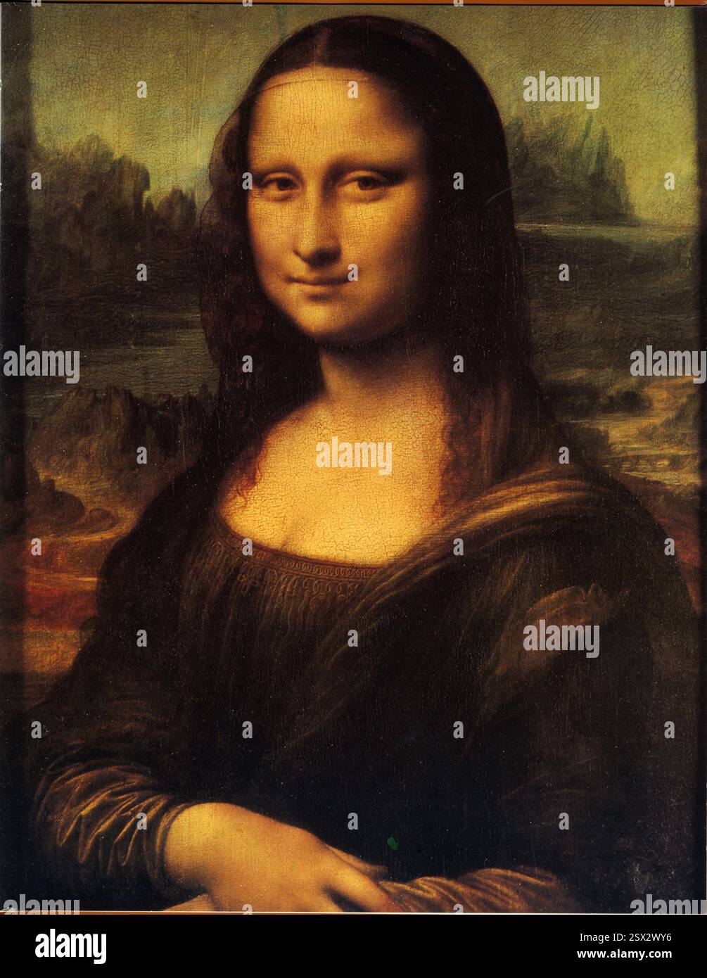 LEONARDO DA VINCI. LA JOCONDE Stock Photo - Alamy
