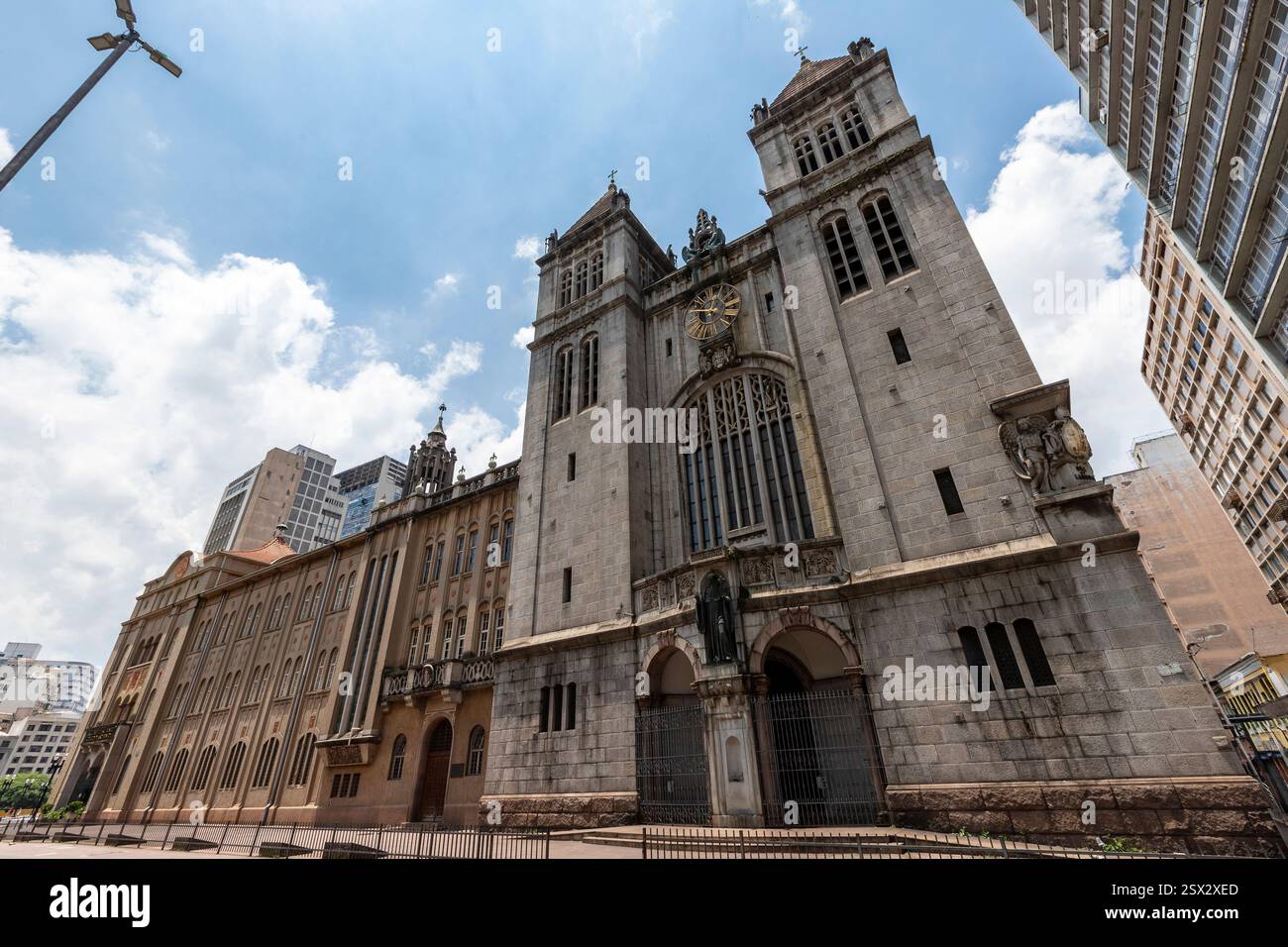 Facade of Monastery of St. Benedict whit Abbey of Our Lady of the ...