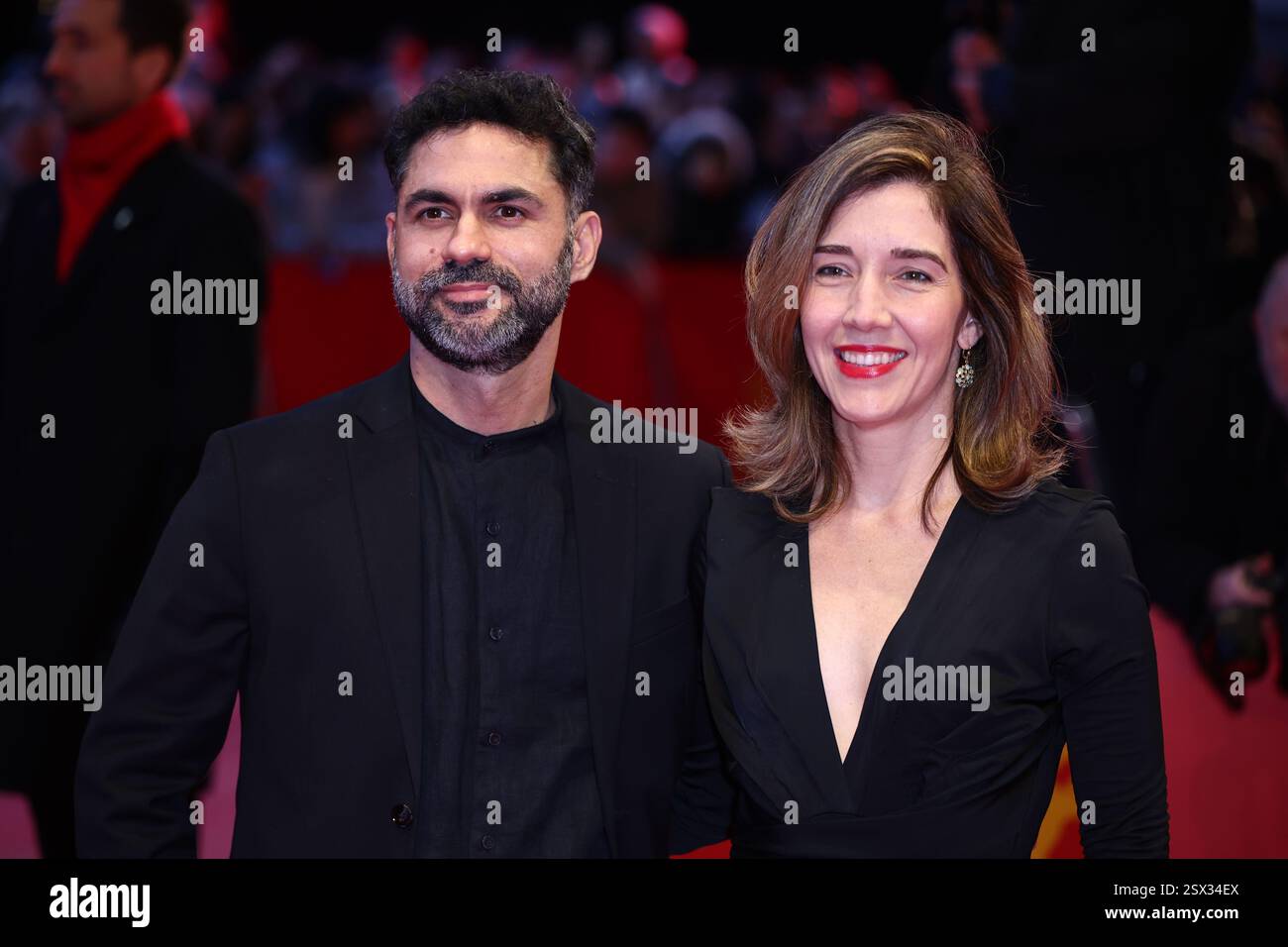 Berlin, Germany. 22nd Feb, 2025. Director Gabriel Mascaro and his ...