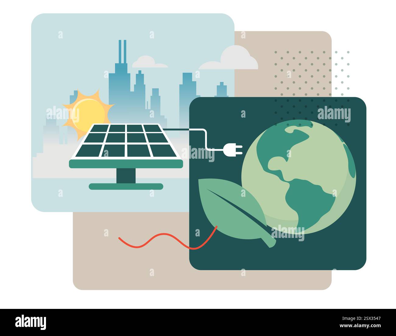 Renewable energy photovoltaic technology Cut Out Stock Images ...