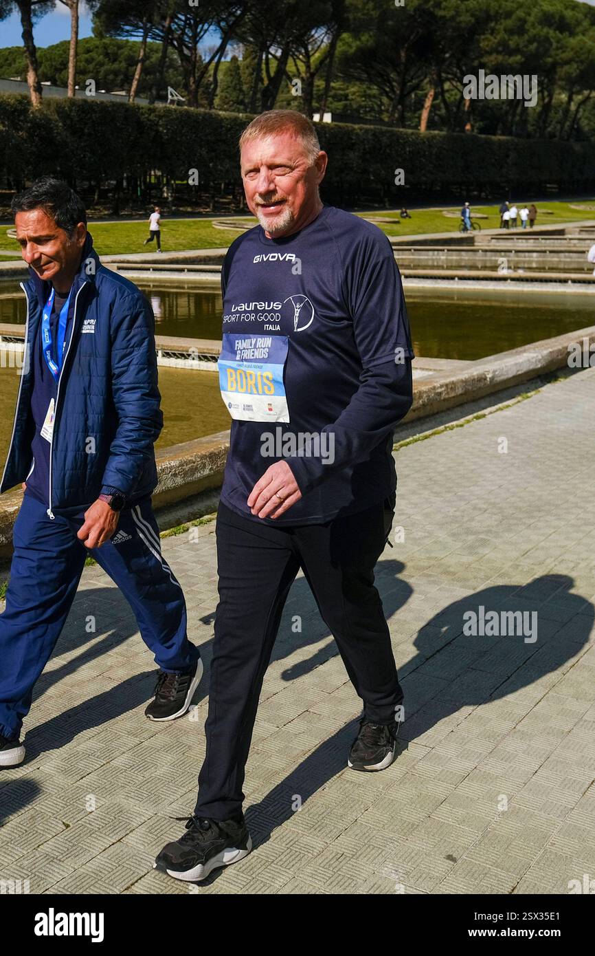 Boris Franz Becker and lilian de carvalho monteiro in naples Boris ...