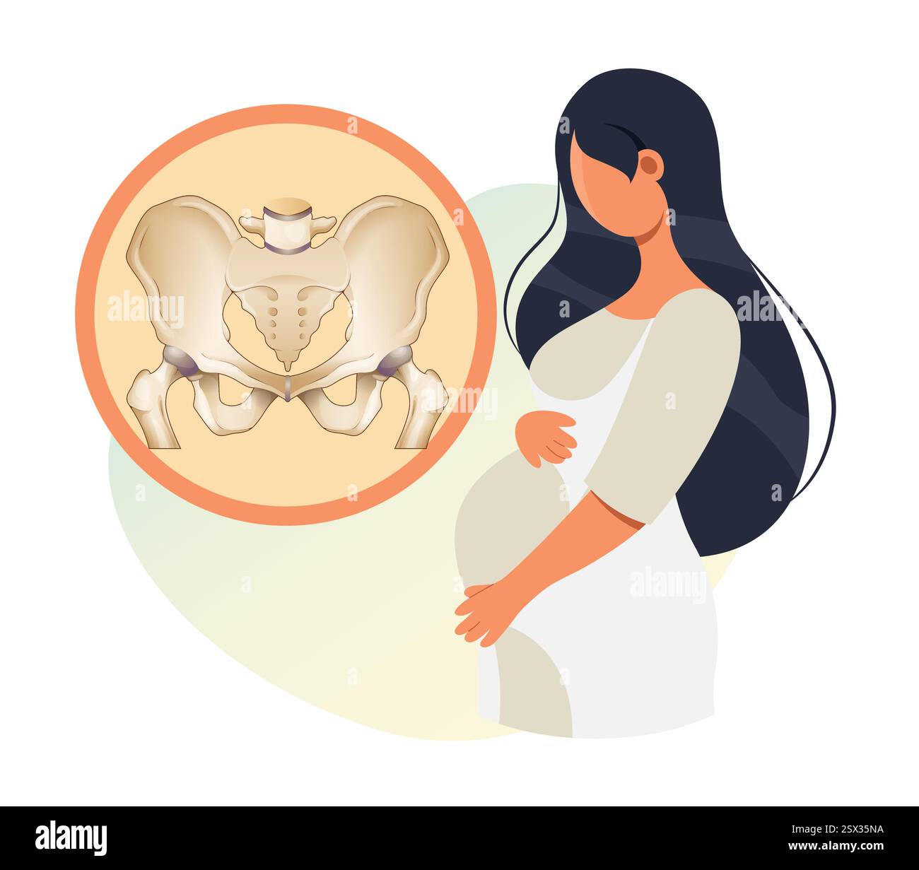 Pregnancy challenges with Cephalopelvic Disproportion - Stock ...