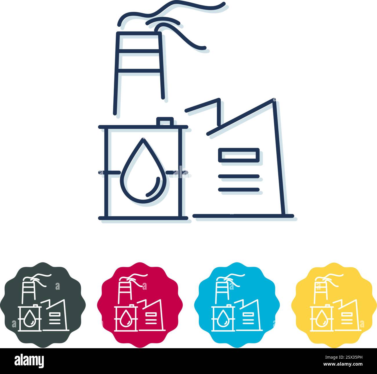 Power supply industries Stock Vector Images - Alamy