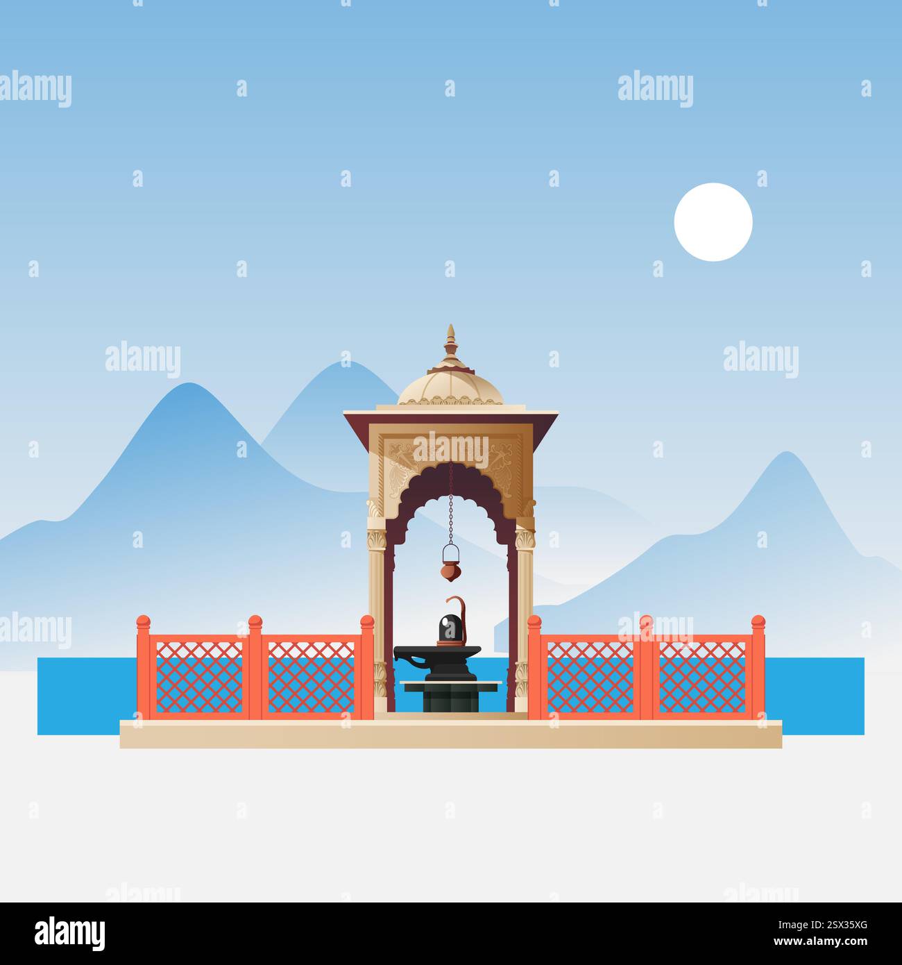 Maa naina devi vector vectors hi-res stock photography and images - Alamy