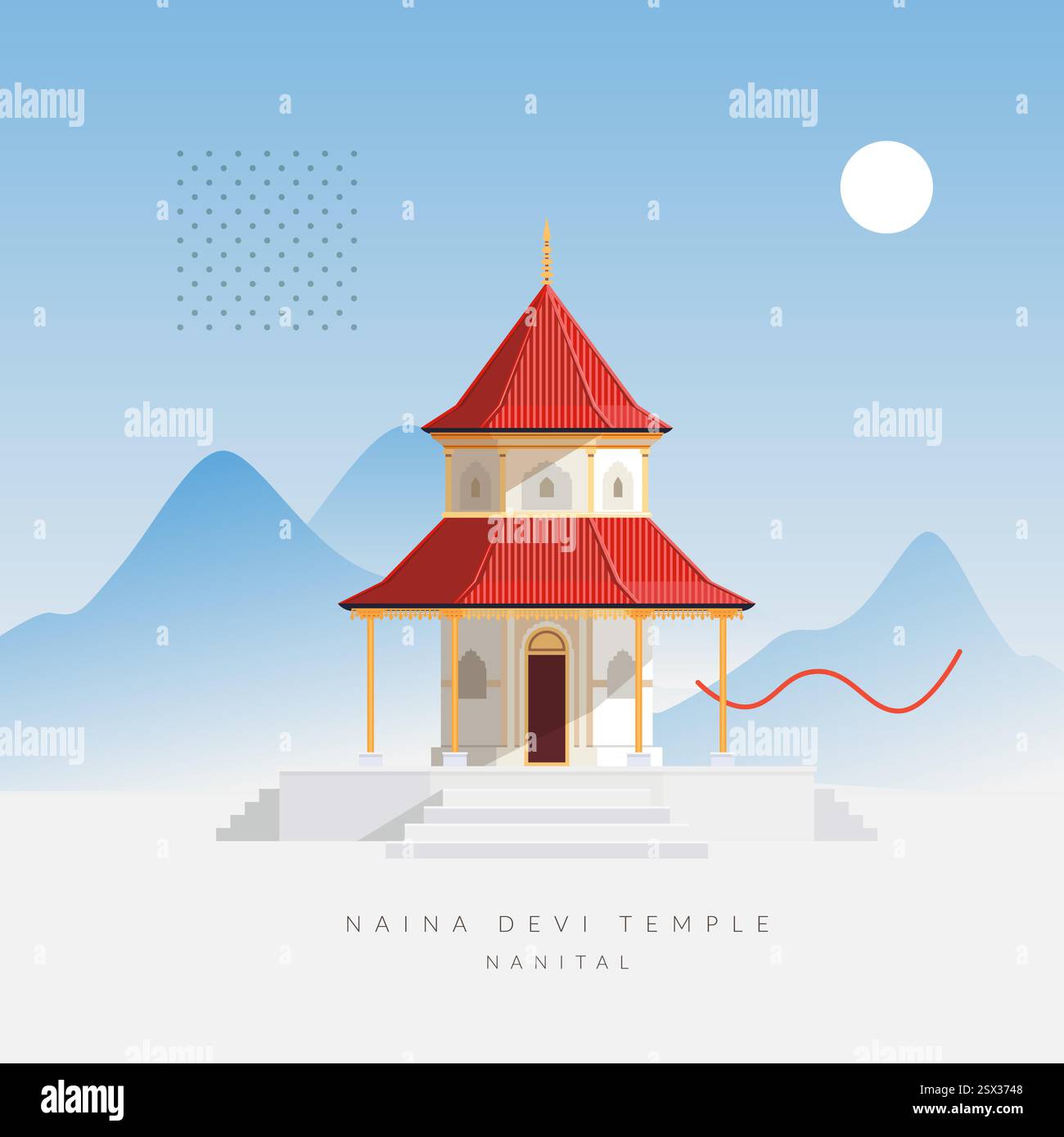 Maa naina devi vector vectors hi-res stock photography and images - Alamy