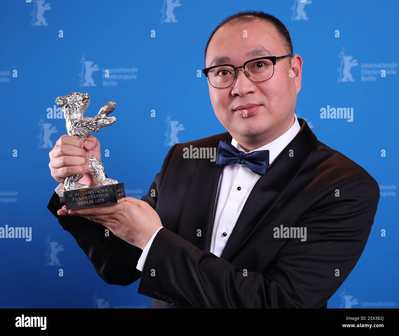 Berlin, Germany. 22nd Feb, 2025. Chinese director Huo Meng poses with ...
