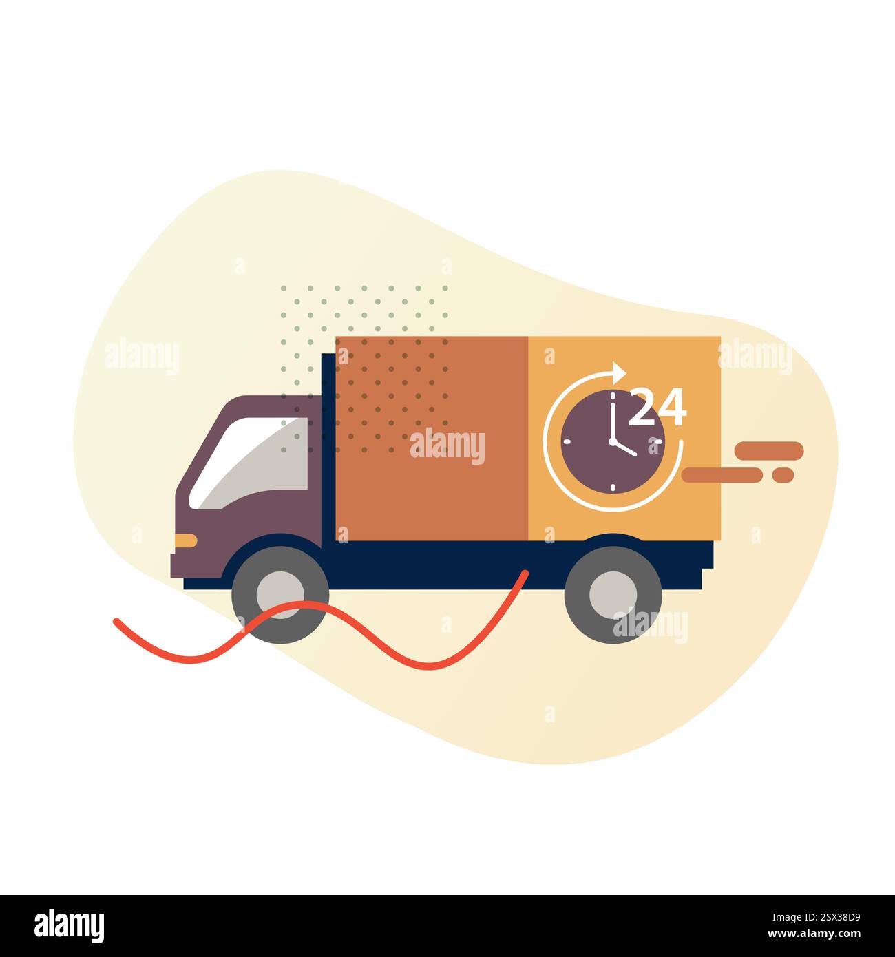 High Speed 24H Delivery Service Available - Icon as EPS 10 File Stock ...