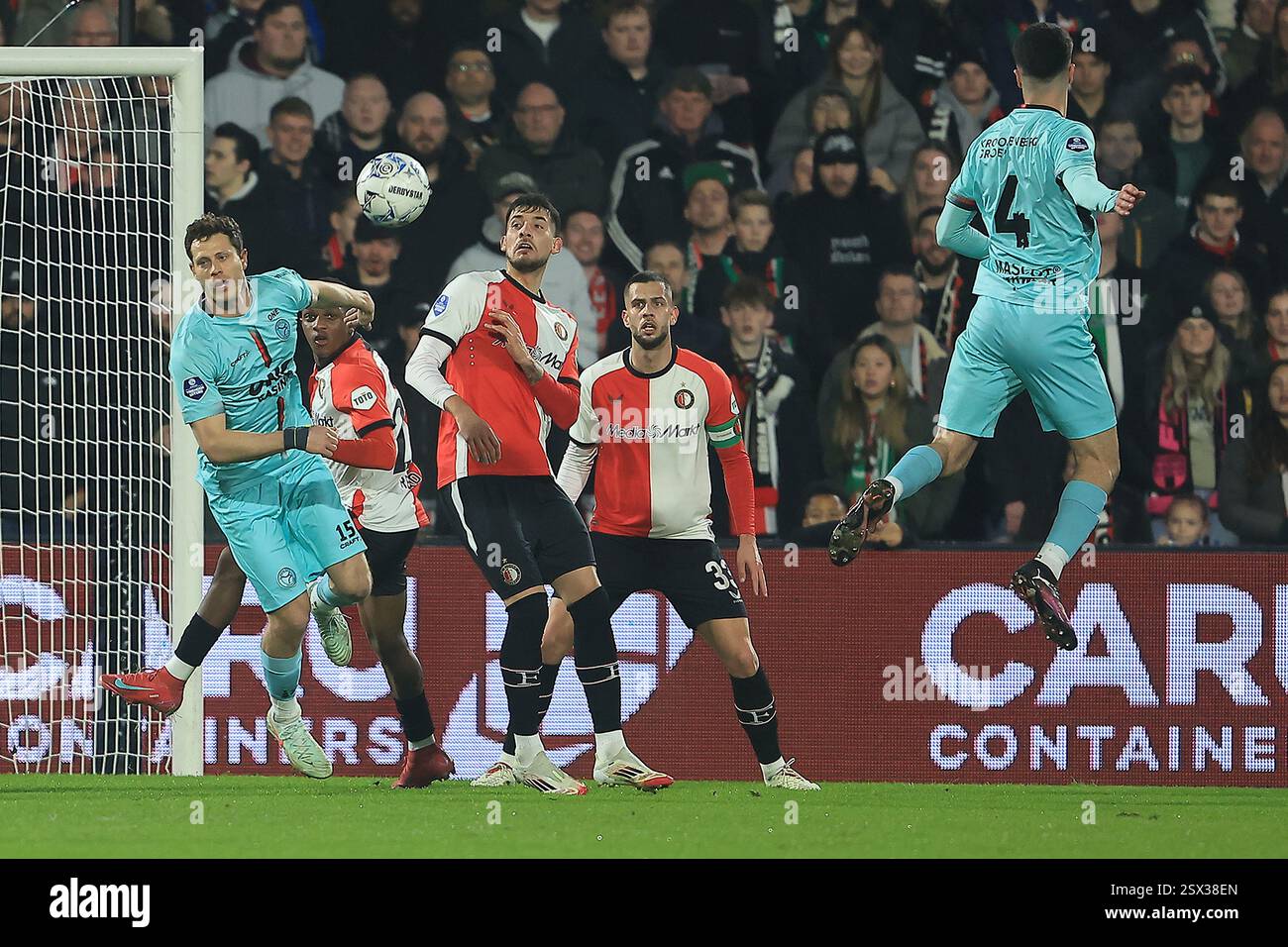 Amsterdam, Netherlands. 22nd Feb, 2025. ROTTERDAM, 22-02-2025, Stadium ...
