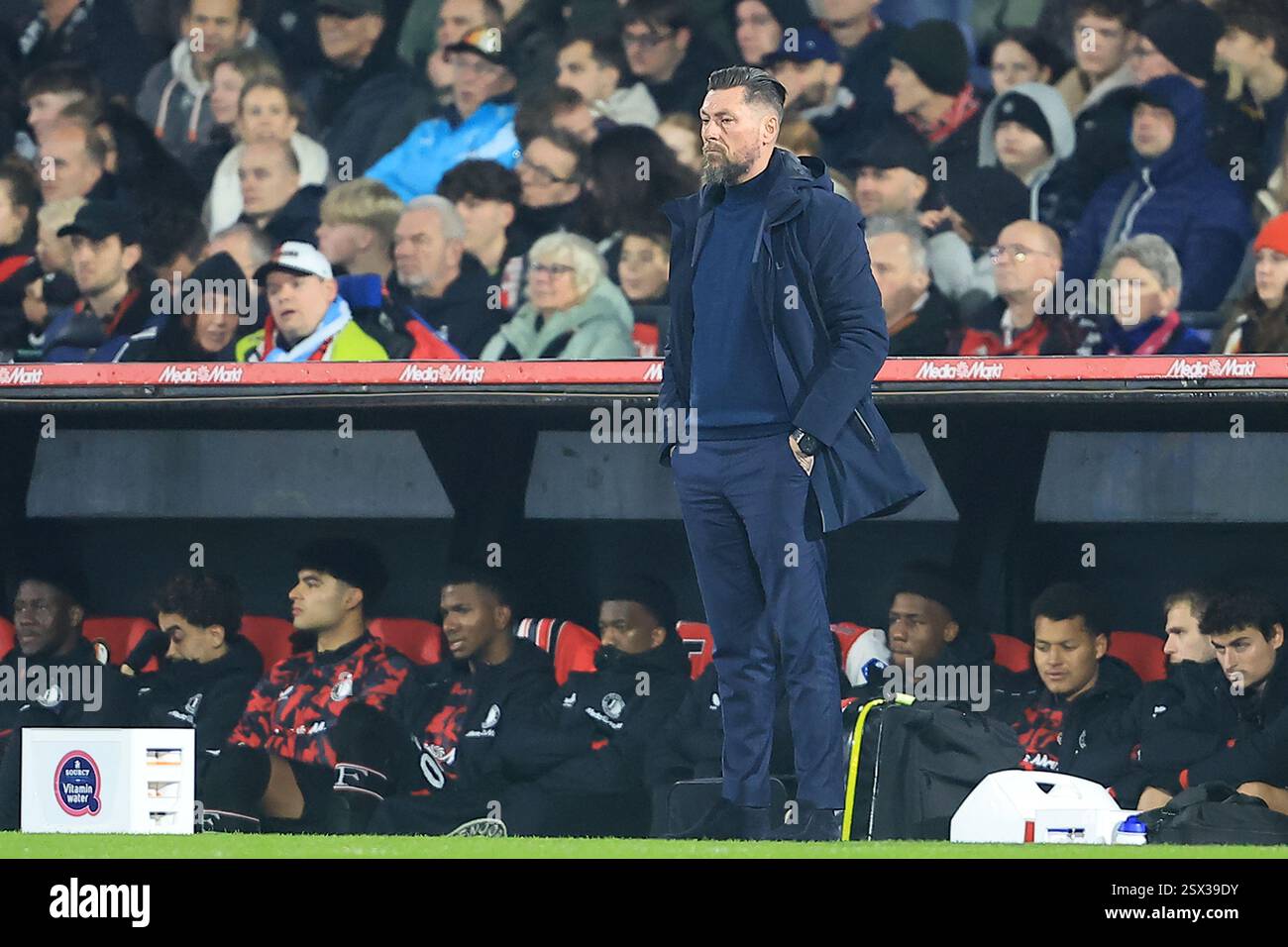 ROTTERDAM , 22-02-2025 , Stadium de Kuip , Dutch Eredivisie football ...