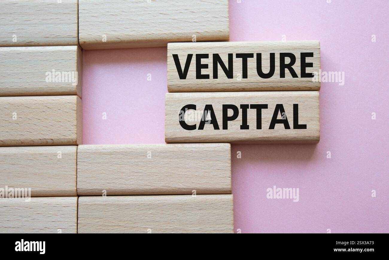 Venture capital symbol. Wooden blocks with words Venture capital ...